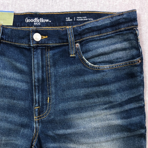 Goodfellow & Co | Shorts | 5 Abel Blue Slim Total Flex Jorts Jean Short ...